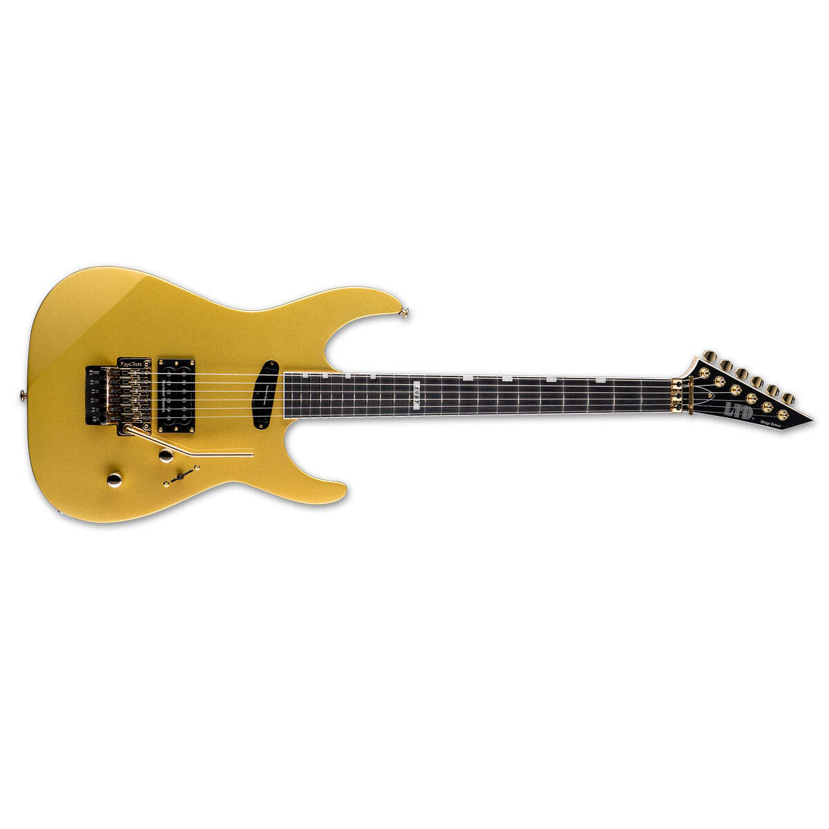 ESP LTD MIRAGE Deluxe 87 Electric Guitar Metallic Gold w/ Floyd - 1987 ...