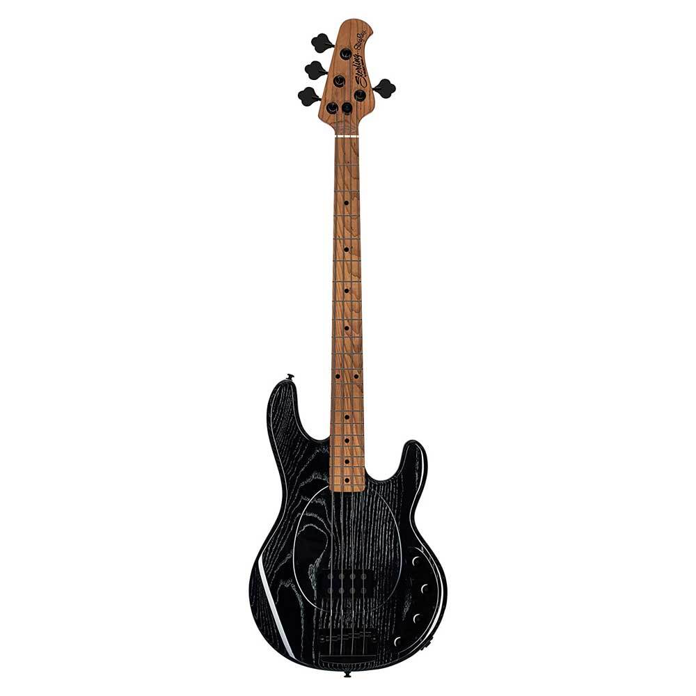 Sterling by Music Man SBMM StingRay RAY34 Sassafras, Black with White ...